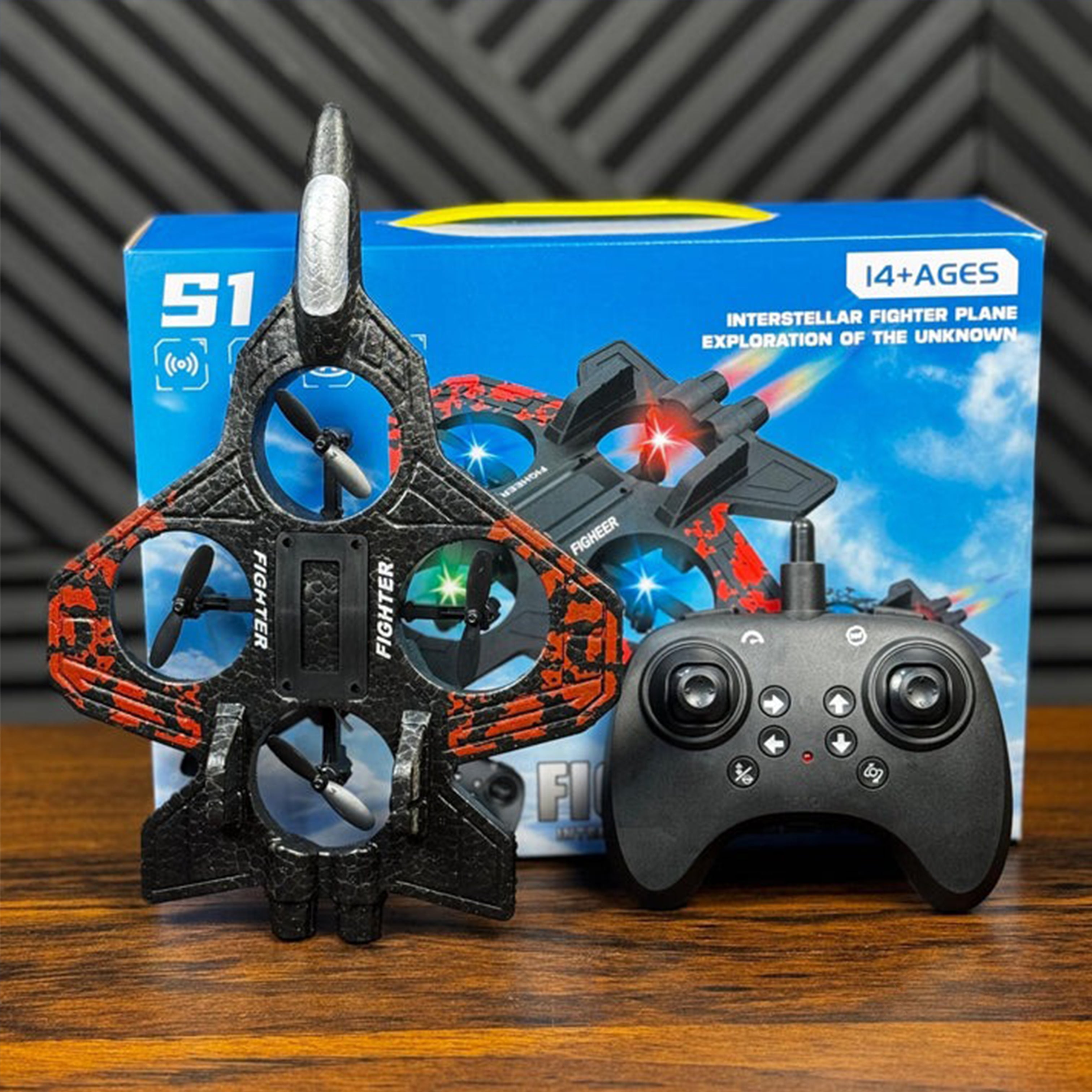 S1 Remote Control AirCraft Fighter Jet – Mian Mart